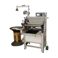 China Automatic Steel Iron Single Wire Loop Binding Machine Paper Book Wire Loop Binder Machine For Notebook for sale