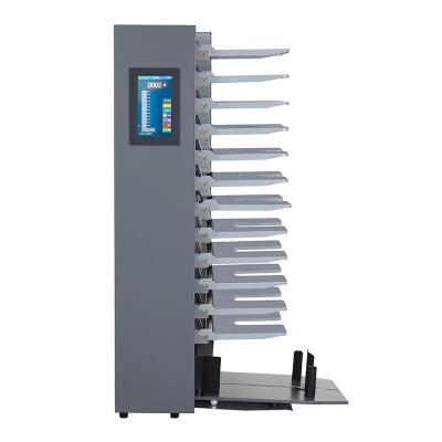 China 6 Bins 10 Bins 12 Bins Automatic Paper Gathering And Collator Collating Machine Equipment for sale