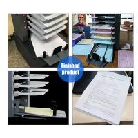 China 6 Bins 10 Bins 12 Bins Automatic Paper Gathering And Collator Collating Machine Equipment for sale