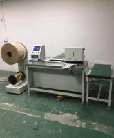 China Twin Ring Spiral Wire O Spool Roll Cutting And Binding Machine Equipment For Large Notebook for sale
