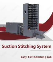 China 10 Trays Air Suction Automatic Paper Sheet Book Booklet Gathering Machine Equipment for sale