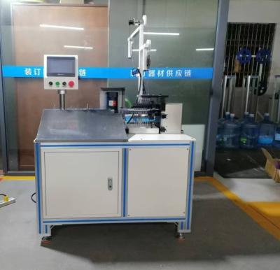 China Single Metal Spiral Coil Forming And Cutting Machine Air Pressure 1.5 KW Customer Provided for sale