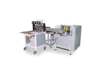 China NB-550 Book Wire Stitching And Folding Machine Saddle Stitching Folding Machine Booklet Maker for sale