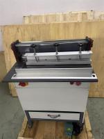 China Super600G Semi Automatic Wall Calender Hole Punching Machine And Double Wire O Closing Machine Equipment for sale
