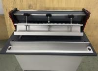 China Double Wire Spiral Coil Comb Calender Hole Punching Binder Binding Machine Equipment for sale