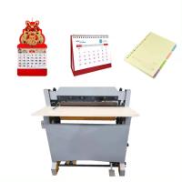 China CK-620 Semi Automatic Industrial Invoice Account Book Calenders Note Book Paper Sheet Punching Punch Drilling Machine Equipment for sale