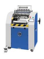 China SX-340DP 8 Needles And 19mm Needle Interval Semi Automatic Binding Sewing Machine Manual Book Binding Machine 45 Cycles/Min for sale