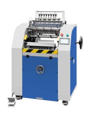 China SX-340DP 8 Needles And 19mm Needle Interval Semi Automatic Binding Sewing Machine Manual Book Binding Machine 45 Cycles/Min for sale