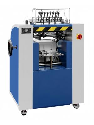 China SX-340DP 8 Needles And 19mm Needle Interval Semi -automatic Binding Sewing Gathering Machine Manual Book Binding Machine 45 Cycles/Min for sale