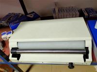 China Electric Desktop NB-610 Plastic Metal Single Spiral Coil Binding Binder Machine For Notebook for sale