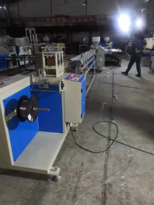 China PFE-40 PVC Plastic Filament Extruder Machine Plastic Spiral Coil Filament Extruding Machine Equipment for sale