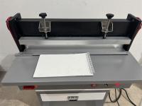 China 600mm 2 in 1 Heavy Duty Paper Punching Machine With Wire Binding Machine Closing for 3:1 2:1A2A3,A4,A5,A6 Size Calendar for sale