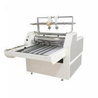 China Max Lamination Width 82 CM Pneumatic Paper Cardboard Sheets Thermal BOPP Film Hot Laminating Lamination Laminator Machine Equipment for sale