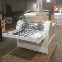 China Max Lamination Width 82 CM Pneumatic Paper Cardboard Sheets Thermal BOPP Film Hot Laminating Lamination Laminator Machine Equipment for sale