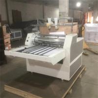 China QDFM-900A Semi Automatic Pneumatic Pressure Compounding Machine Industrial Hot Roll Lamination Machine for sale
