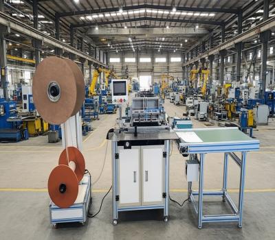 China Semi-automatic Double Spiral Wire Book Binding Machine Double Wire Calender Making Machine for sale