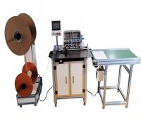 China DWC-520A Wire O Binding Machine Calendar Binding Machine Loose Leaf Spiral Twin Ring Wire Notebook Making Machine Suitable 20mm for sale