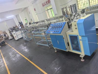 China PFE-40 PVC Plastic Filament Extruder Machine Plastic Spiral Coil Filament Extruding Machine for sale