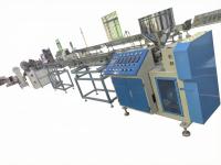 China PFE-40 Plastic PVC Single Spiral Coil Filament Roll Extruding Extruder Machine Equipment for sale