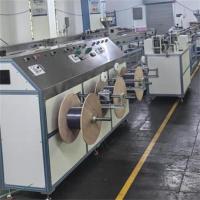 China PFE-50D Double Head Rewinding Automatic PVC Filament Extrusion Machine for Plastic Binding Coil for sale