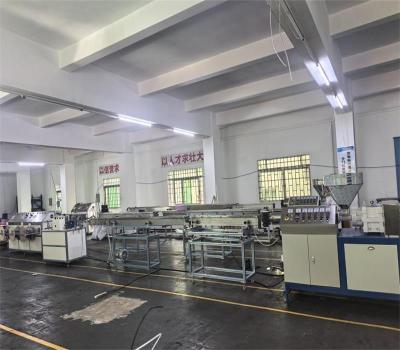 China Good Price Two Heads Rewinding PVC Plastic Filament Extruder Plastic PVC Filament Extruding Machine for sale