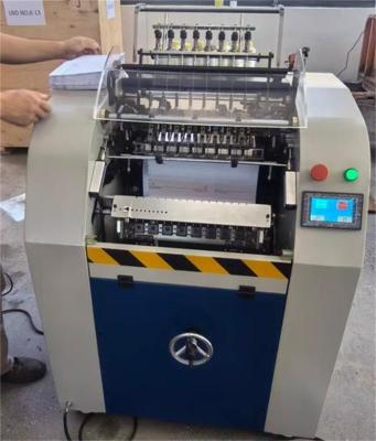China Factory Price SX340DP Semi Automatic A4 Book Binding Machine Paper Book Thread Sewing Machine for Notebook for sale