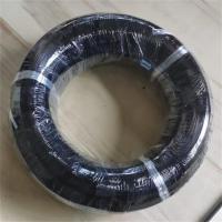 China 0.8 mm Black Nylon Coated Bra Wire PET Coated Wire Nylon Coated Brassiere Steel Wire for sale