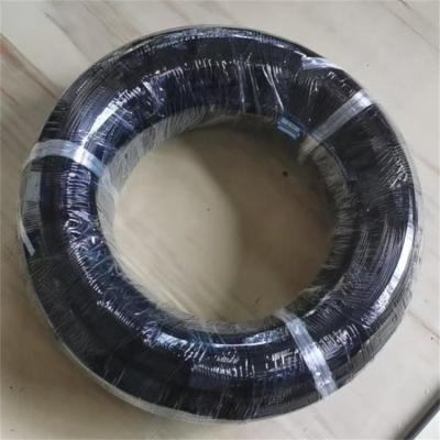 China 0.8 mm Black Nylon Coated Bra Wire PET Coated Wire Nylon Coated Brassiere Steel Wire for sale