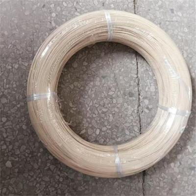 China 0.8 mm 0.9 mm Beige PET Nylon Coated Wire Bra Wire Galvanized Wire Nylon Coated Steel Bra Wire for sale