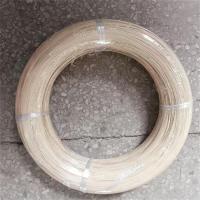 China 0.8 mm 0.9 mm Beige PET Nylon Coated Wire Bra Wire Galvanized Wire Nylon Coated Steel Bra Wire for sale