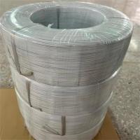 China 0.8 mm 0.9 mm Beige PET Nylon Coated Wire Bra Wire Galvanized Wire Nylon Coated Steel Bra Wire for sale