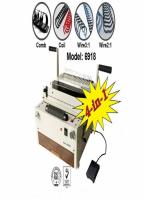 China Small Desktop Wire Comb Binding Machine All In One Eletric Power 440x470x280mm for sale