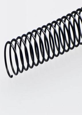 China NanBo Eco-friendly PVC PET Colorful Plastic Single Loop Spiral notebook Binding Coil for sale