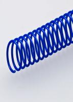 China NanBo Eco-friendly PVC PET Colorful Plastic Single Loop Spiral notebook Binding Coil for sale