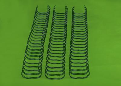 China Twin Loop Wire Binding Materials Basic Color Black White Rohs standards for sale