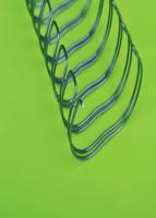 China Book Binding Materials Nylon Coated Metal  Wire Thickness 0.7mm-1.5mm for sale