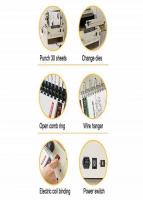 China 4 In 1 Wire Spiral Comb Binding Machine Paper Margin 2.5mm/4.5mm/6.5mm Nb- 6918 for sale