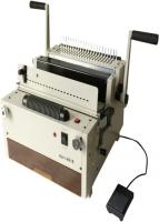 China Electric Office Wire Comb Binding Machine Muti Functional 4x4mm Square Hole for sale