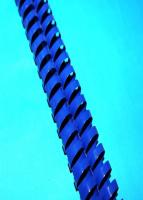 China 21 Rings Notebook Plastic Binding Comb , Plastic Binding Rings 12.7mm Pitch for sale