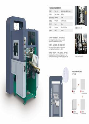China 2.2kw Automatic Punching Machine Paper For Hardcover Calendar Notebook Hole for sale