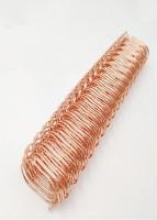 China Electroplated Double Loop Wire , Double Wire Binding For Notebook Calendar for sale