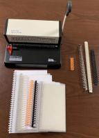 China A5 Wire Comb Loose Leaf Punching Manual Desktop Binding Machine for sale