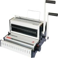 China Retail CW2016 Binding Punching Machine Desktop book wire 3/1 binding machine for sale