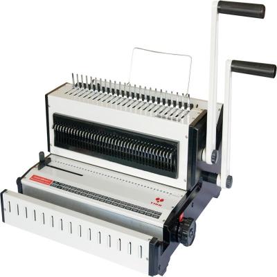 China Retail CW2016 Binding Punching Machine Desktop book wire 3/1 binding machine for sale