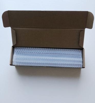 China Nylon Coated Metal 1.0mm A4 Twin Loop Wire Double Loop Binding for sale