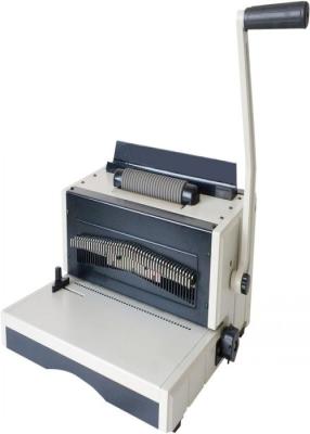 China Dia4mm Hole PVC Coil Punching Binding Machine With Handle for sale