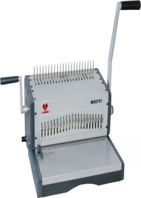 China Heavy Duty Manual 500 Sheets A4 Plastic Comb Strip Punch Binding Machine for sale