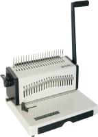 China 21 Holes Comb Book Paper A3 14.3mm Manual Desktop Binding Machine for sale