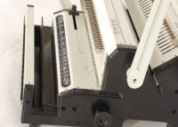 China Desktop A4 Paper Plastic Comb Punching Binding Machine for sale
