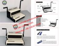 China Desktop 24 Holes After Printing Binding Machine With 14.3mm Pitch for sale
